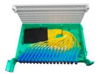 China 1 * 16 Rack Mount Plc Splitter , 16 Core Optical Distribution Frame Odf ODF for sale