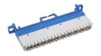 China 10 Pair Cable Side MDF Main Distribution Frame Silver Printed With Exchange Side for sale