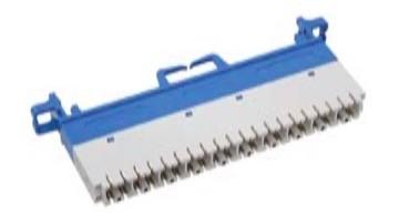 China 10 Pair Cable Side MDF Main Distribution Frame Silver Printed With Exchange Side for sale