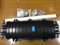 China 48 Core Fiber Optic Splice Enclosure FOSC Waterproof Horizontal Fiber Optic Joint Box for sale