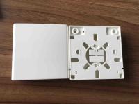 China SC 2 Ports Fiber Distribution Box Indoor Faceplate 86 Type For Networking for sale