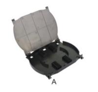 China ABS Plastic ODF Optical Distribution Frame 12 Core For FTTH Terminal Box for sale