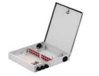 China 24 Cores Fiber Optic Distribution Box , Outdoor Waterproof Terminal Box for sale