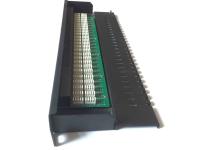 China 25 / 50 Port Voice Patch Panel 6P4C 110 IDC / Krone IDC With CAT 3 Modules for sale