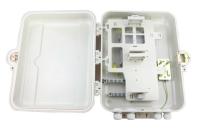 China Inserted Type 32 Core Fiber Optic Splitter Box 350 * 275 * 100mm Double Layer Design for sale