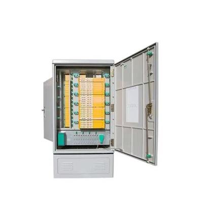 China Fiber Distribution Hub FDH Outdoor Cabinet ODF 144 288 512 Core Fiber Access Terminal FAT for sale