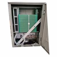 China 144, 96, 288 Fiber PON Cabinet With Pole / Wall Bracket Fiber Distribution Hub (FDH) for sale