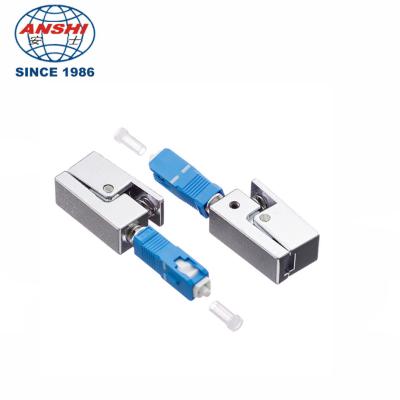 China Pigtail Testing Reliable Type LC Bare Fiber Optic Adapter for telecommunication for sale