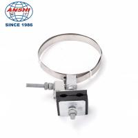 China ADSS downline clamp for pole, pre twisted tension resistant suspension, optical cable clamp for sale