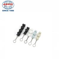China Leather Wire Plastic Optical Cable Fasteners, Ftth Optical Fiber Broadband Accessories Fittings for sale