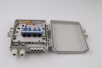 China 8 Core Wall Mount Fiber Distribution Box With PLC Splitter Waterproof Outdoor FAT Box for sale