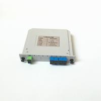 China FTTH 1X4 Insertion Type Fiber Optic PLC Fiber Optic Splitter For GPON / GEPON for sale