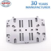 China 12 Cores ABS Plastic Splice Tray ODF Optical Distribution Frame For Distribution Box for sale