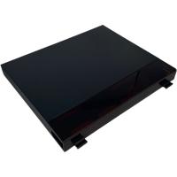 China ANSHI 19 Inch Rack Mount Din Rail Drawer Fiber Optic Patch Panel 1U Fiber Panel for sale