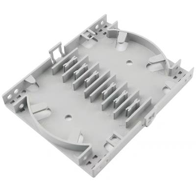 China ANSHI 12 Cores Splice Cassette Tray For Optical Patch Panel Terminal Box FTTH4/6/8/12 Core Small Fusion Box for sale