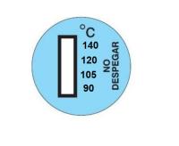 China Irreversible Temperature Indicator Strips 40-180℃ for Engine Monitoring for sale