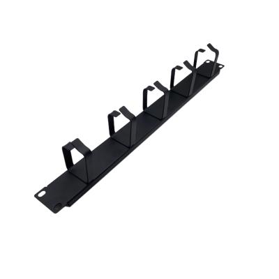 China 5 Rings 19 Inch Rack Cable Network Horizontal Cable Manager XL-4020-3C1 for sale