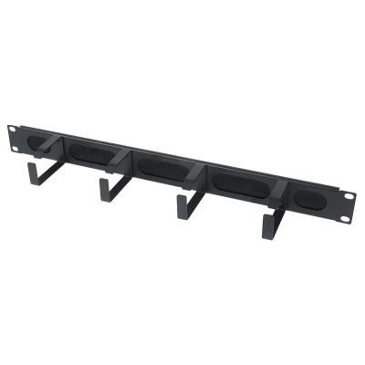 China ANSHI 4Rings 1u Horizontal Wire Manager 19 Inch XL-4020-3L-C for sale