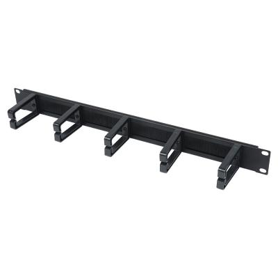 China 19 Inch 5Rings 1u Horizontal Cable Management For Racks And Serving Room ANSHI XL-4020-3L-D for sale