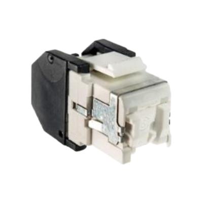 China RJ45 3M Type STP CAT6 Unshielded Keystone Jack 180 Degree With Gold Plating for sale