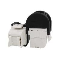 China RJ45 3M Type UTP CAT6 unshielded Keystone Jack 180 Degree With Gold Plating for sale