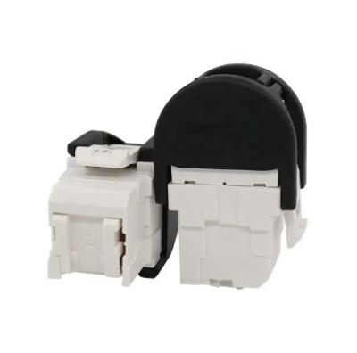 China RJ45 3M Type UTP CAT6 unshielded Keystone Jack 180 Degree With Gold Plating for sale