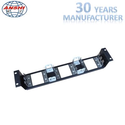 China 90 Pairs Metal Base Back Mount Frame 19 Inch 1u 9 Ways Stainless Steel Material for sale