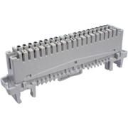 China 10 Pair LSA Plus Module Grey Connection Module Silver Plating For Krone Type for sale