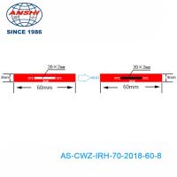 China Non Reversible 1 Point 70 ℃ 158℉ 1 Temperature Level High Temperature Sensitive Labels for sale