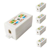 China CAT6 CAT5E IDC 4 Pair/8 Way Junction Box 8P8C - Inline Cable Coupler - Terminal Socket for sale