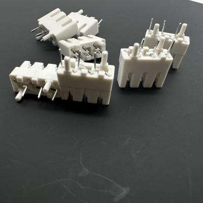 China Krone Type 45 degree PCB IDC Terminal Block Connector 4 Pin Pitch 5.08mm for sale