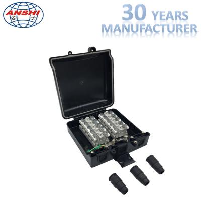 China 10 Paris Outdoor Telephone Distribution Terminal Block With Non - Protective STB Module for large telephone wire for sale
