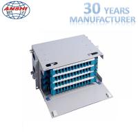 China 48 Core Odf Optical Distribution Frame Rack Mount For Fiber Optic Patch Panel for sale