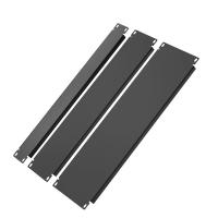 China 1.5mm Thickness Black 6U Cabinet with White 1U 2U 3U 4U Blind Panel Server Telecom Parts 1U 19'' Thickness for sale