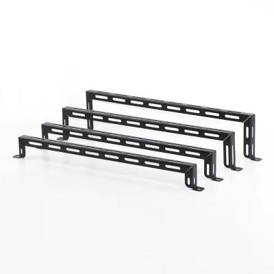 China 19-Inch U- and L-Shaped Tie Rod Fiber Optic Cable Rack for Efficient Cable Management in Telecom Cabinets for sale