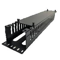 China Efficient Metal Cable Management Rack with Innovative Latch Design for sale