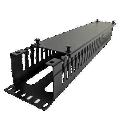 China Efficient Metal Cable Management Rack with Innovative Latch Design for sale