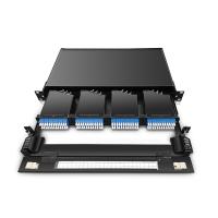 China ANSHI 1U 144 Cores Patch Panel Loaded With MPO MTP Cassette for sale