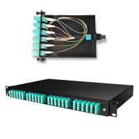China ANSHI 1U 144 Cores Patch Panel Loaded With MPO MTP Cassette for sale