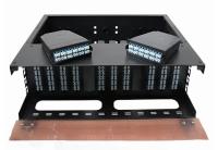 China ANSHI 19 Inch Rack Mount 288 Cores Fiber Optic Patch Panel 3U Fiber Panel for sale