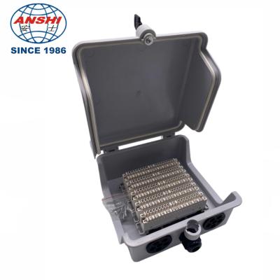 China Outdoor Indoor Use DP Box 50 Pairs Telephone Cable Distribution Box For 50 Pairs LSA Module for sale