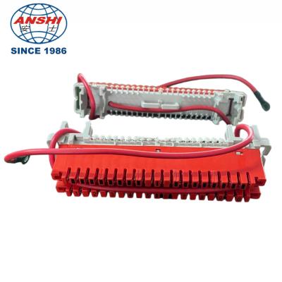 China OEM ODM Krone Compatible Grounding Module 10 Pair Disconnection Module  IDC Telecom MDF Distribution for sale