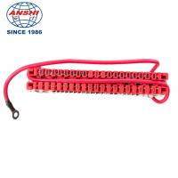 China OEM ODM Krone Compatible Grounding Module 10 Pair Disconnection Module  IDC Telecom MDF Distribution for sale