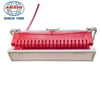 China OEM ODM Krone Compatible Grounding Module 10 Pair Disconnection Module  IDC Telecom MDF Distribution for sale