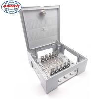 China 50 Pairs Indoor UK Type Junction Box krone Strip distribution box for telephone copper cable for sale
