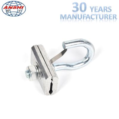 China Ftth FTTX Fiber Optic Cable Accessories Customized Metal Hoop Fasten Retractor for sale