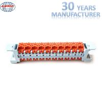 China 3M 10 Pair Tool-less Jelly Filled Quick Connection LSA Plus Module for High Integrity Network Reliability for sale