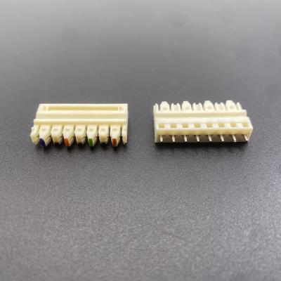 China 8 Pin 110 Type PCB IDC Connector 4 color print Terminal Block with 3.81mm Pitch for Reliable Electrical Connections for sale