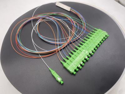 China Fiber Optic Splitter 1x16 SC/APC PLC Single Mode ODF Optical Fibers for sale