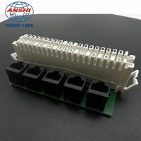 China 10 Pairs LSA-PLUS Disconnection Module, Switching Module,  5x8 position RJ45 for sale
